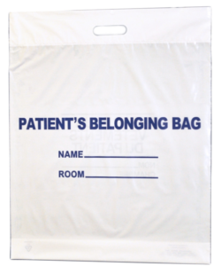 Patient Belonging Bags | Innovatek Medical Inc.